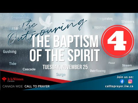 Day 4 – Baptism of the Holy Spirit – Call to Prayer | Intercer ...